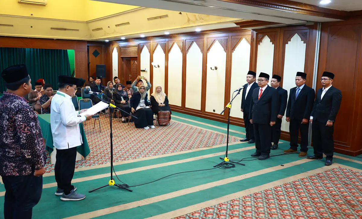 Resmi Dilantik PBNU, Ini BPP UNUGHA 2025-2029